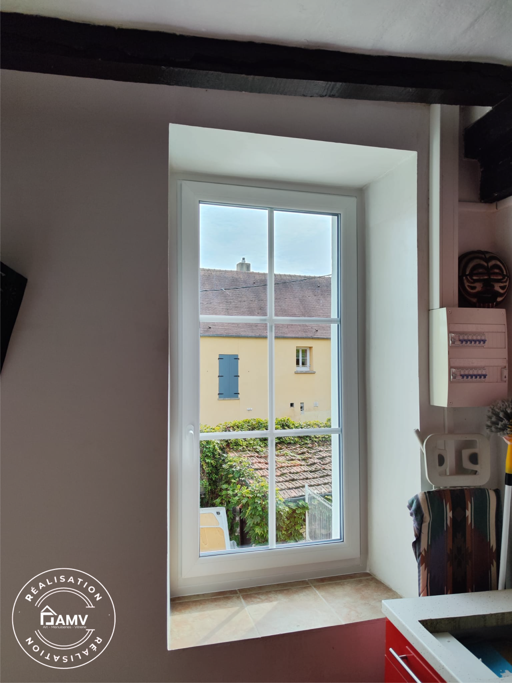 Pose de plusieurs menuiseries PVC Oknoplast ! - Art Menuiseries Vitrerie